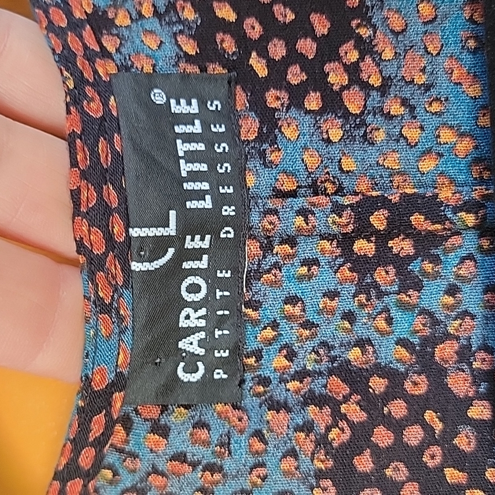 Carol Little 80's Vintage Dress - Gem